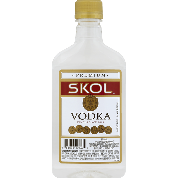 Skol Vodka, Premium Same-Day Delivery | Publix Liquors