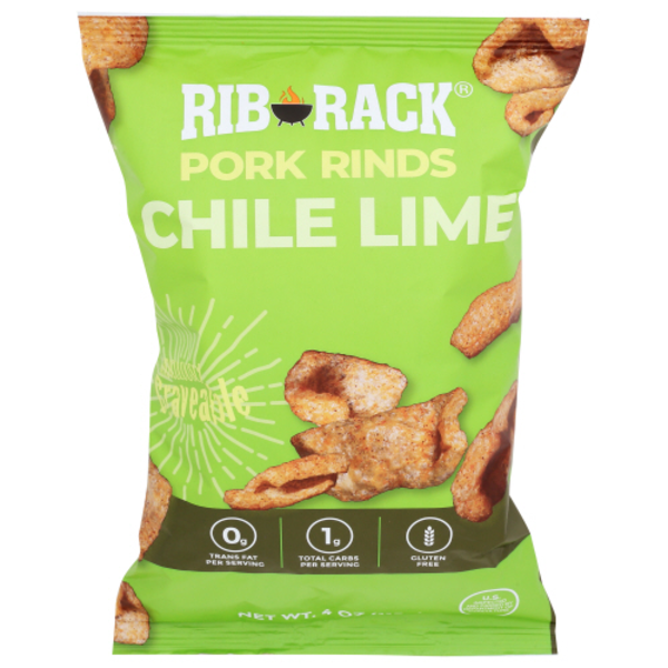 Sprouts Farmers Market Rib Rack Pork Rinds, Chile Lime Same-Day ...