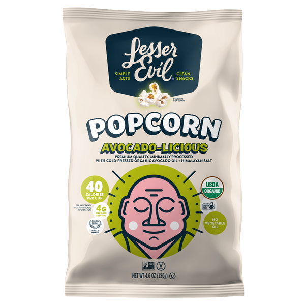 LesserEvil Organic Popcorn, Avocado-licious Same-Day Delivery or Pickup ...
