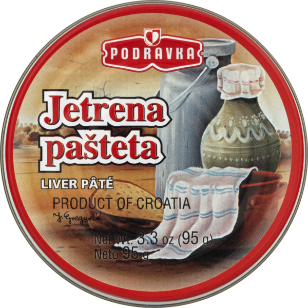 Podravka Liver Pate, Can (3.3 oz) - Instacart
