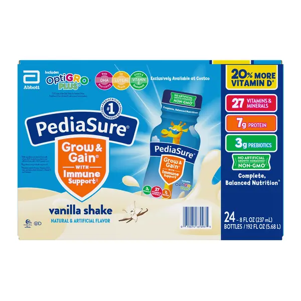 PediaSure with OPTIGRO Shake Vanilla Same-Day Delivery | Costco