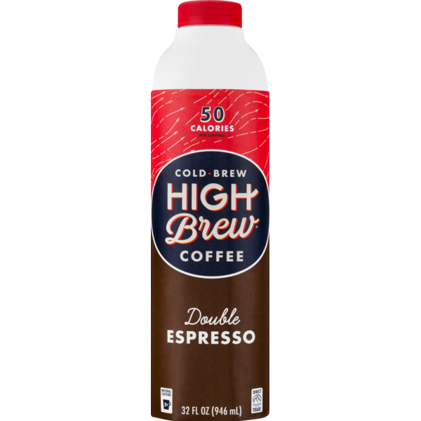 High Brew Cold Brew Coffee Double Espresso (32 fl oz) - Instacart