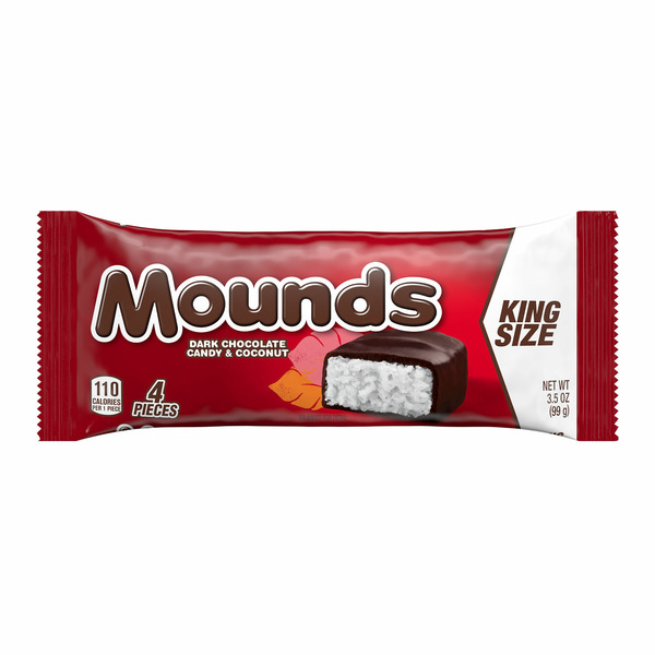 Publix MOUNDS Coconut and Dark Chocolate King Size Candy Same-Day ...