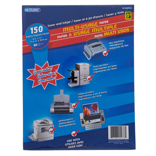 Tide Multi-Usage Paper 8.5"X11", 150 Pack Same-Day Delivery | Dollarama