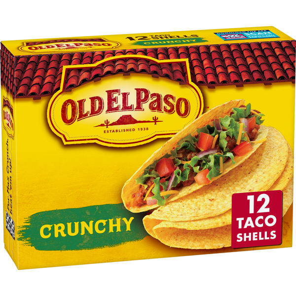 Old El Paso Crunchy Taco Shells, Gluten-Free Same-Day Delivery or ...