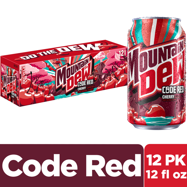 Meijer Mountain Dew Code Red Soda - Pack Same-Day Delivery | Instacart