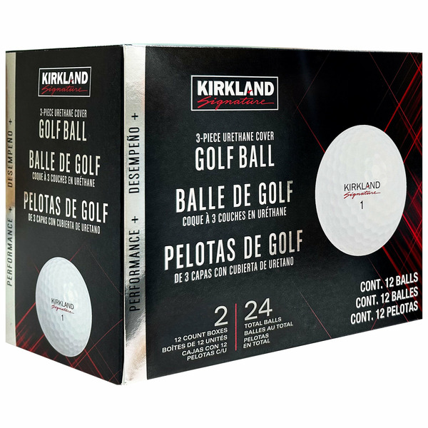 Costco Kirkland Signature Performance Plus Golf Ball - White Same-Day ...