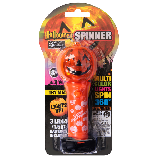 Stop & Shop Magic Seasons Spinner, Multi Color Lights Same-Day Delivery ...