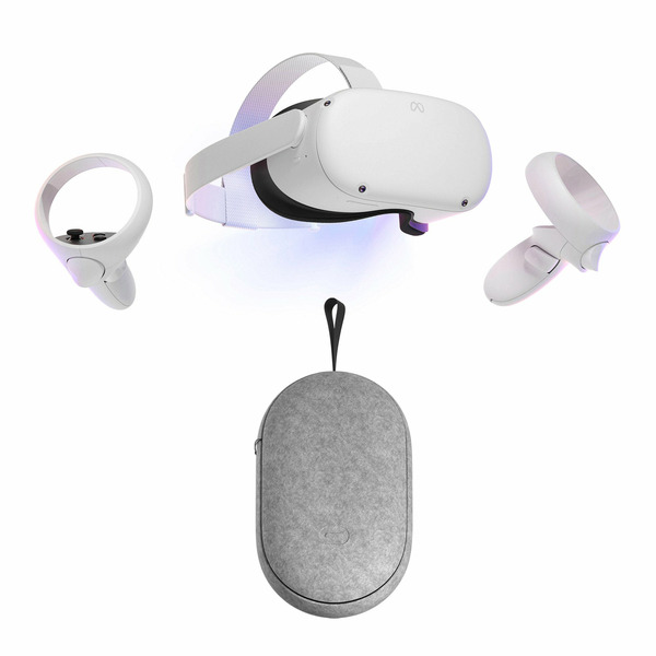 Oculus Quest 2 All-In-One VR Headset 256 GB With Quest 2 Carrying Case ...