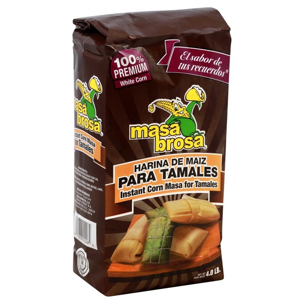 Masa Brosa Corn Masa, Instant, for Tamales (4 lb) - Instacart