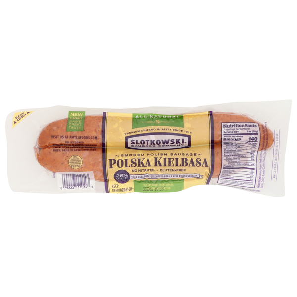 Slotkowski Smoked Polish Sausage Polska Kielbasa Same-Day Delivery or ...