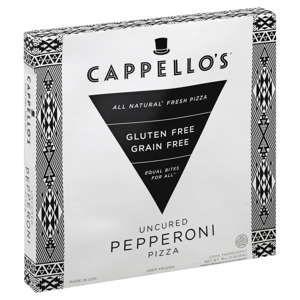Cappello's Pizza, Uncured, Pepperoni (16 oz) - Instacart