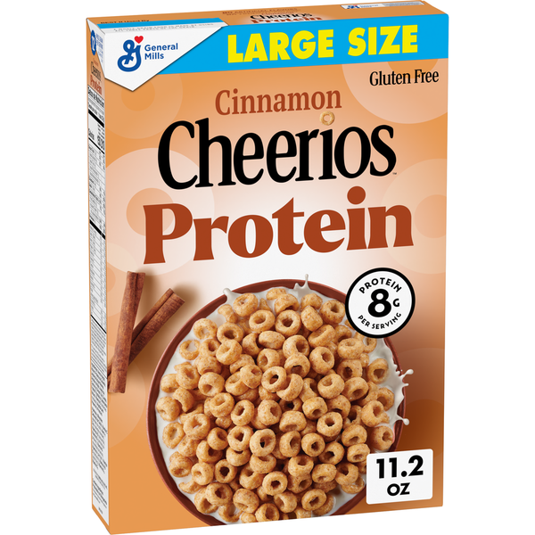 Food Lion General Mills Cinnamon Cheerios Protein Large Size Cereal ...