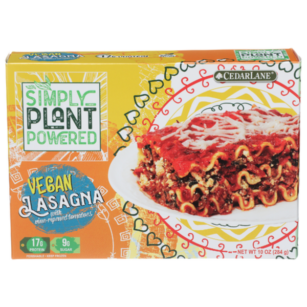 Cedarlane Simply Plant Powered Vegan Lasagna Same-Day Delivery or ...