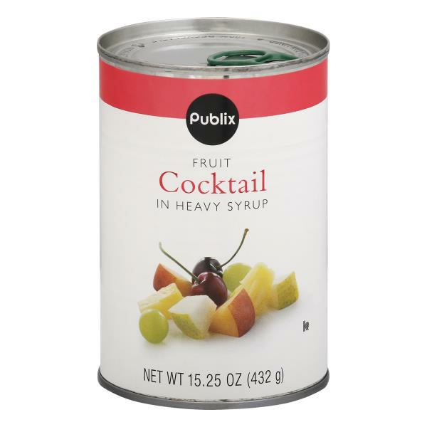 Publix Publix Fruit Cocktail, Original, In Heavy Syrup Same-Day ...