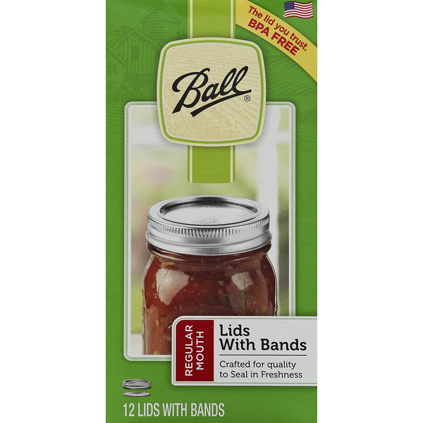 Ball Lids, with Bands, Regular Mouth Same-Day Delivery or Pickup | Harmons
