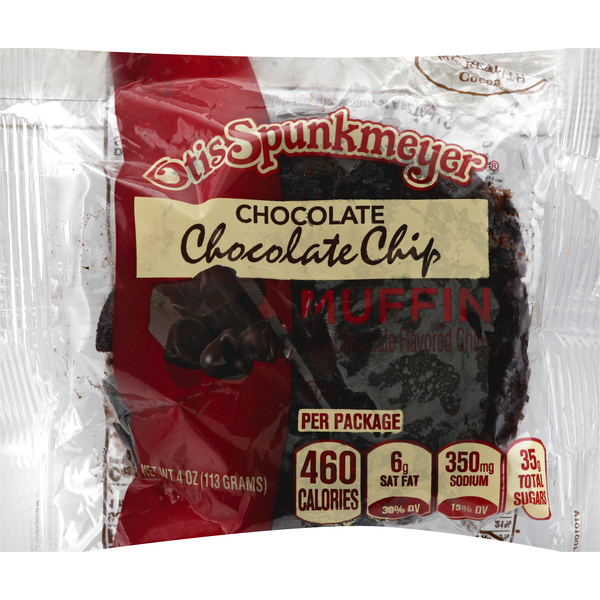 Otis Spunkmeyer Muffin, Chocolate & Chocolate Chips (4 oz) - Instacart