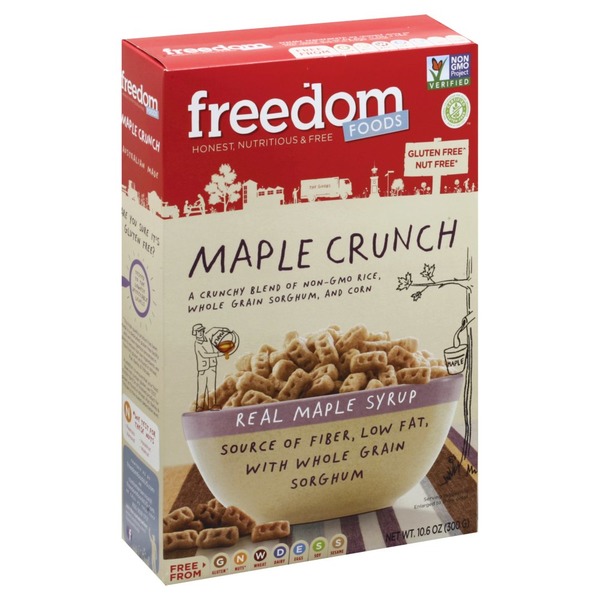Freedom Foods Cereal, Maple Crunch (10.6 oz) - Instacart