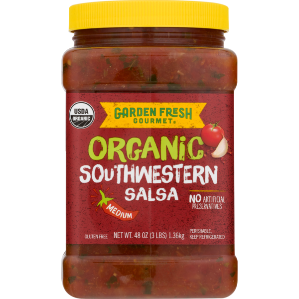 Garden Fresh Gourmet® Organic Garden Fresh Southwestern Salsa (48 oz ...