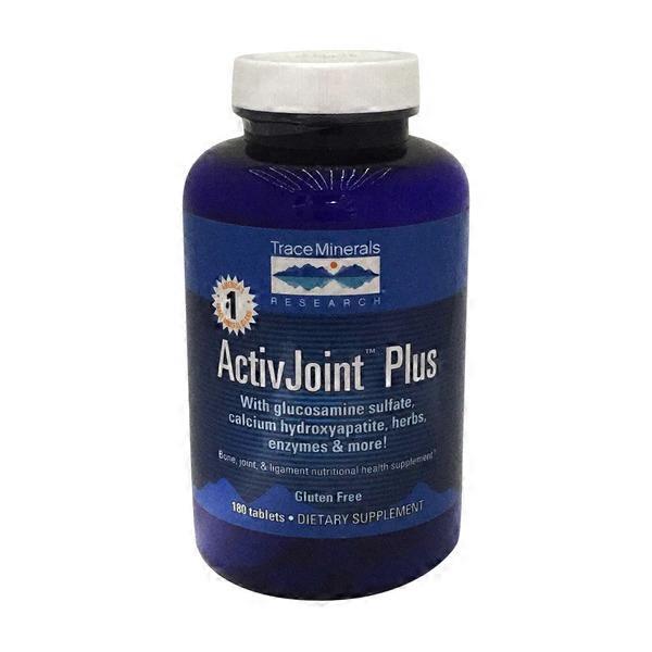 Trace Minerals Research Activ Joint Plus Dietary Supplement (180 ct ...
