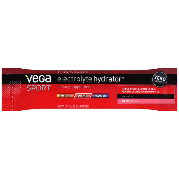 Vega Electrolyte Berry Dietary Supplement Powder (0.13 oz) - Instacart