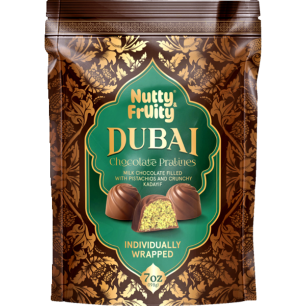 Nutty & Fruity Dubai Chocolate Pralines Milk Chocolate Filled With ...