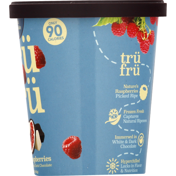 Tru Fru Raspberries, Dark Chocolate