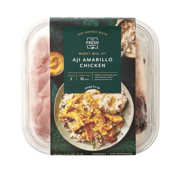 The Fresh Market Aji Amarillo Chicken Market Meal Kit Same-Day Delivery ...