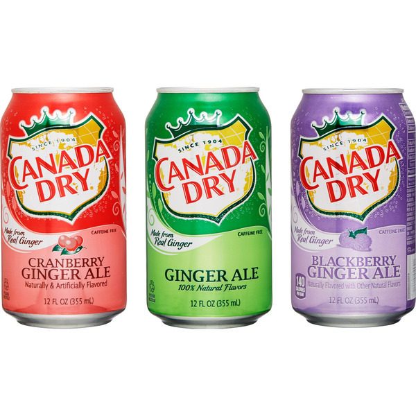 Canada Dry Ginger Ale Variety Pack Same-Day Delivery | Costco Business ...