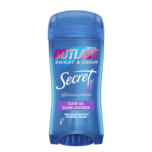 Secret Outlast Clear Gel Antiperspirant Deodorant for Women, Clean ...