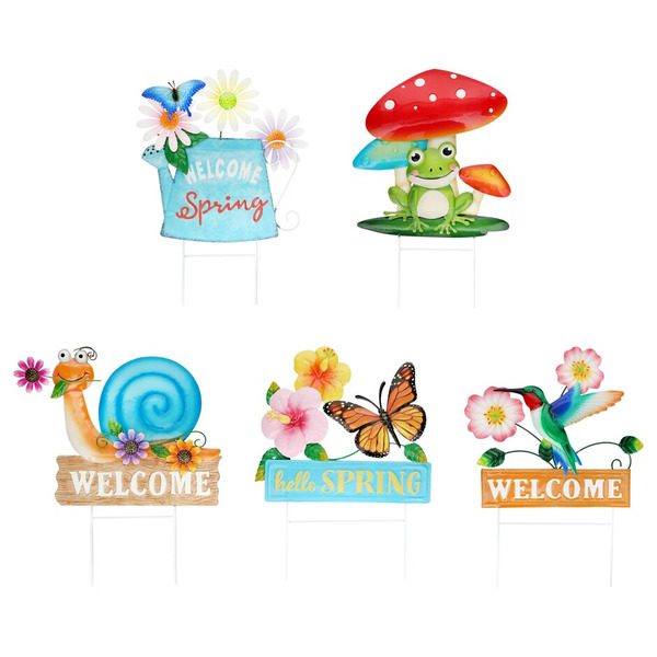 Novelty Metal Yard Stake, 20 x 13.3 in Same-Day Delivery | Dollar Tree