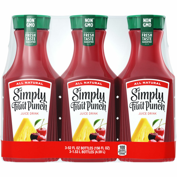 BJ's Wholesale Club Simply Fruit Punch Bottles Same-Day Delivery ...