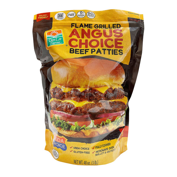 Costco Don Lee Farms Angus Choice Patties Same-Day Delivery or Pickup ...