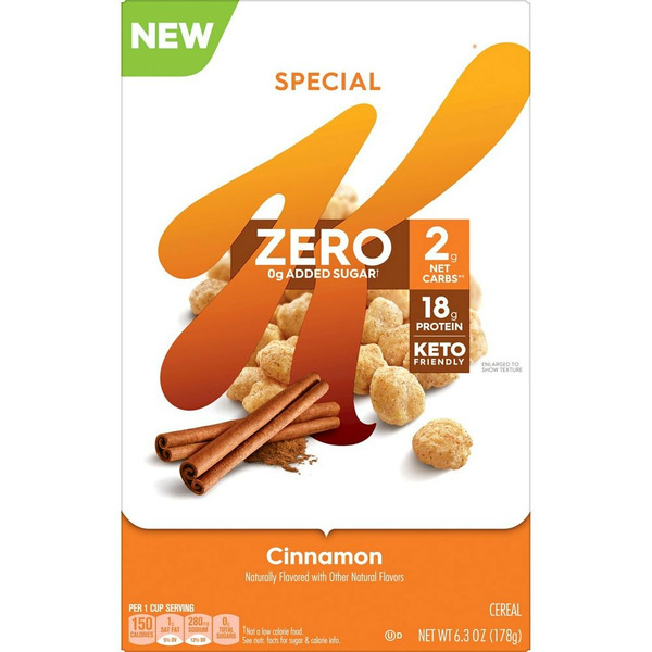 Kroger Kellogg’s Special K Breakfast Cereal, 0g Added Sugar, Keto ...