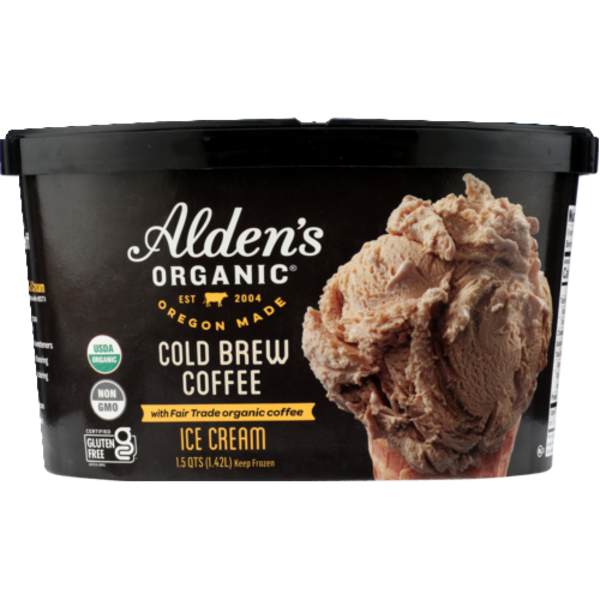 Alden's Organic Cold Brew Coffee Ice Cream Same-Day Delivery or Pickup ...