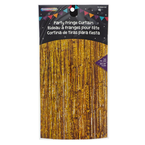 Dollarama Party Foil Fringe Curtain Backdrop Same-Day Delivery | Instacart