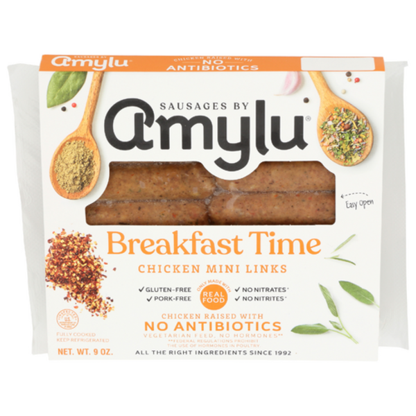 Sprouts Farmers Market Amylu Breakfast Time Chicken Mini Link Same-Day ...