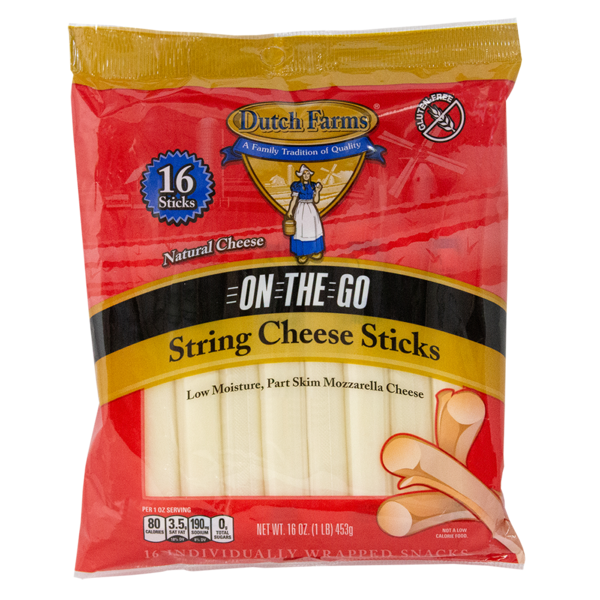 Dutch Farms String Cheese Sticks Same-Day Delivery or Pickup | Tony's ...