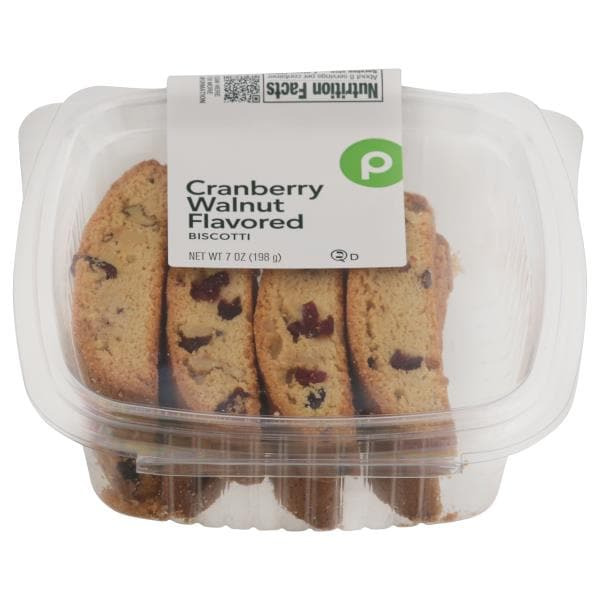Publix Biscotti, Cranberry Walnut Flavored Same-Day Delivery or Pickup ...