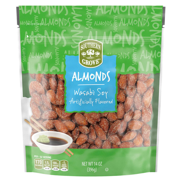 Southern Grove Wasabi Soy Flavored Almonds Same-Day Delivery or Pickup ...