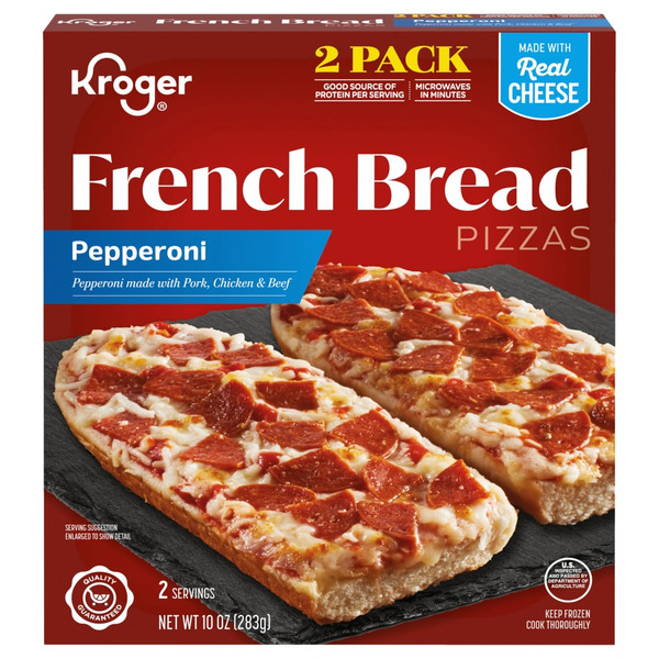 Kroger Kroger Pepperoni Made With Pork Chicken & Beef French Bread ...