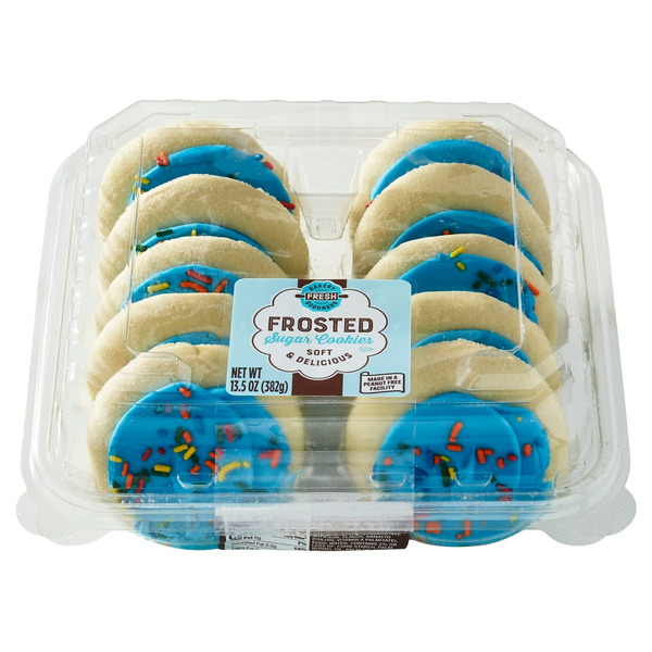 Kroger Bakery Fresh Goodness Blue Frosted Sugar Cookies Same-Day ...