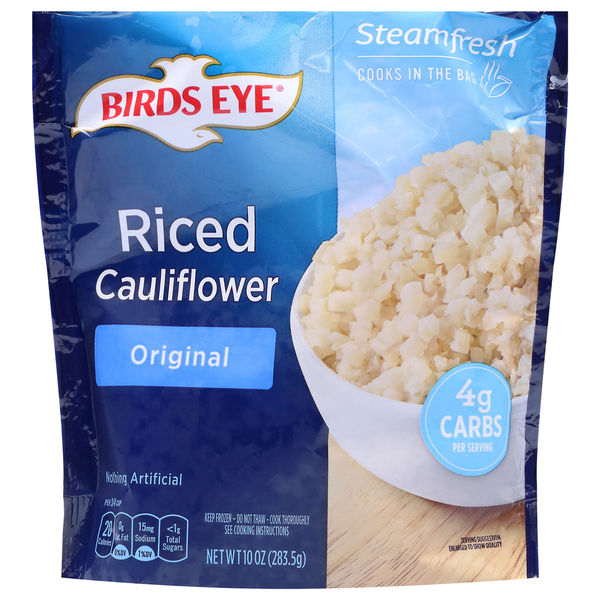 Birds Eye Steamfresh Riced Cauliflower Frozen Vegetable Same-Day ...
