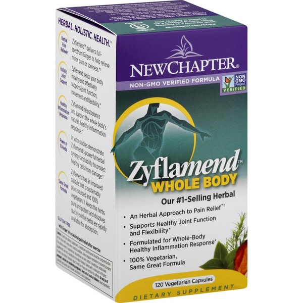 New Chapter Zyflamend, Whole Body, Vegetarian Capsules (120 each ...