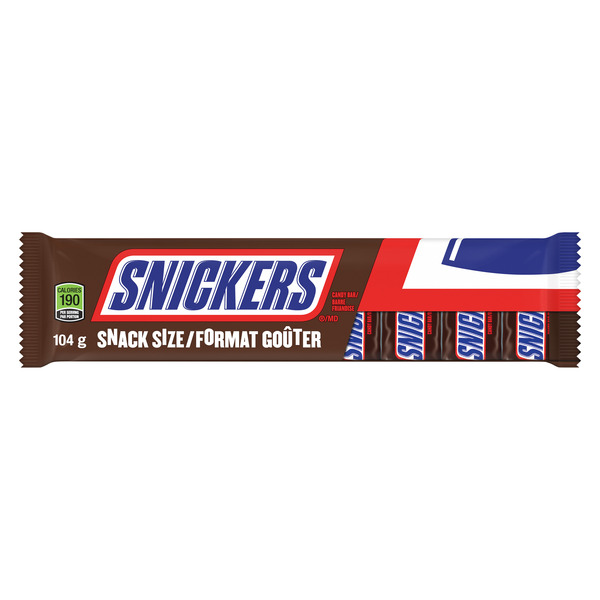 Giant Tiger SNICKERS Fun Size Peanut Milk Chocolate Candy Bars Same-Day ...