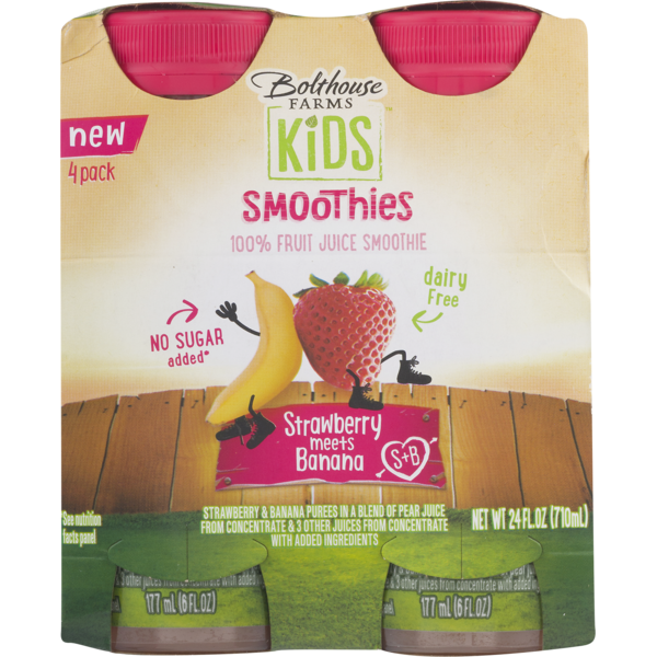 Bolthouse Farms Bolthouse Farms Kids Smoothies 100% Fruit Juice ...