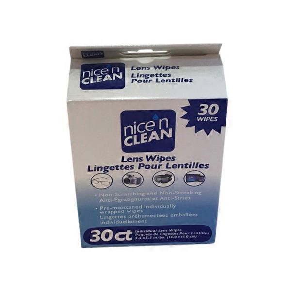 Nice N Clean Lens Cleaning Wipes (30 each) - Instacart