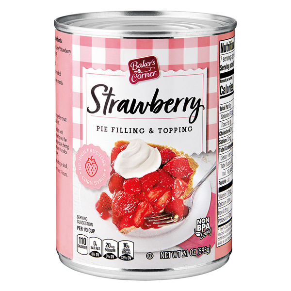 Baker's Corner Strawberry Pie Filling Same-Day Delivery or Pickup | ALDI