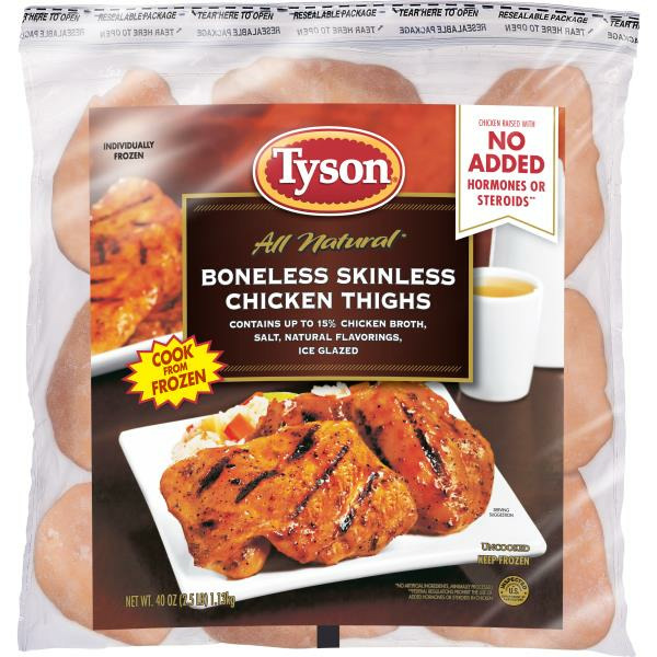 Tyson Boneless Skinless Chicken Thighs Same-Day Delivery or Pickup | Publix