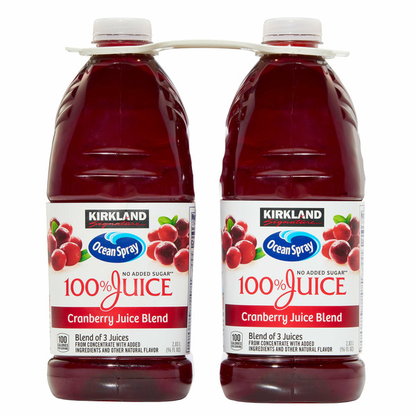 Costco Kirkland Signature Ocean Spray Cranberry Premium 100% Juice Same-Day Delivery or Pickup ...